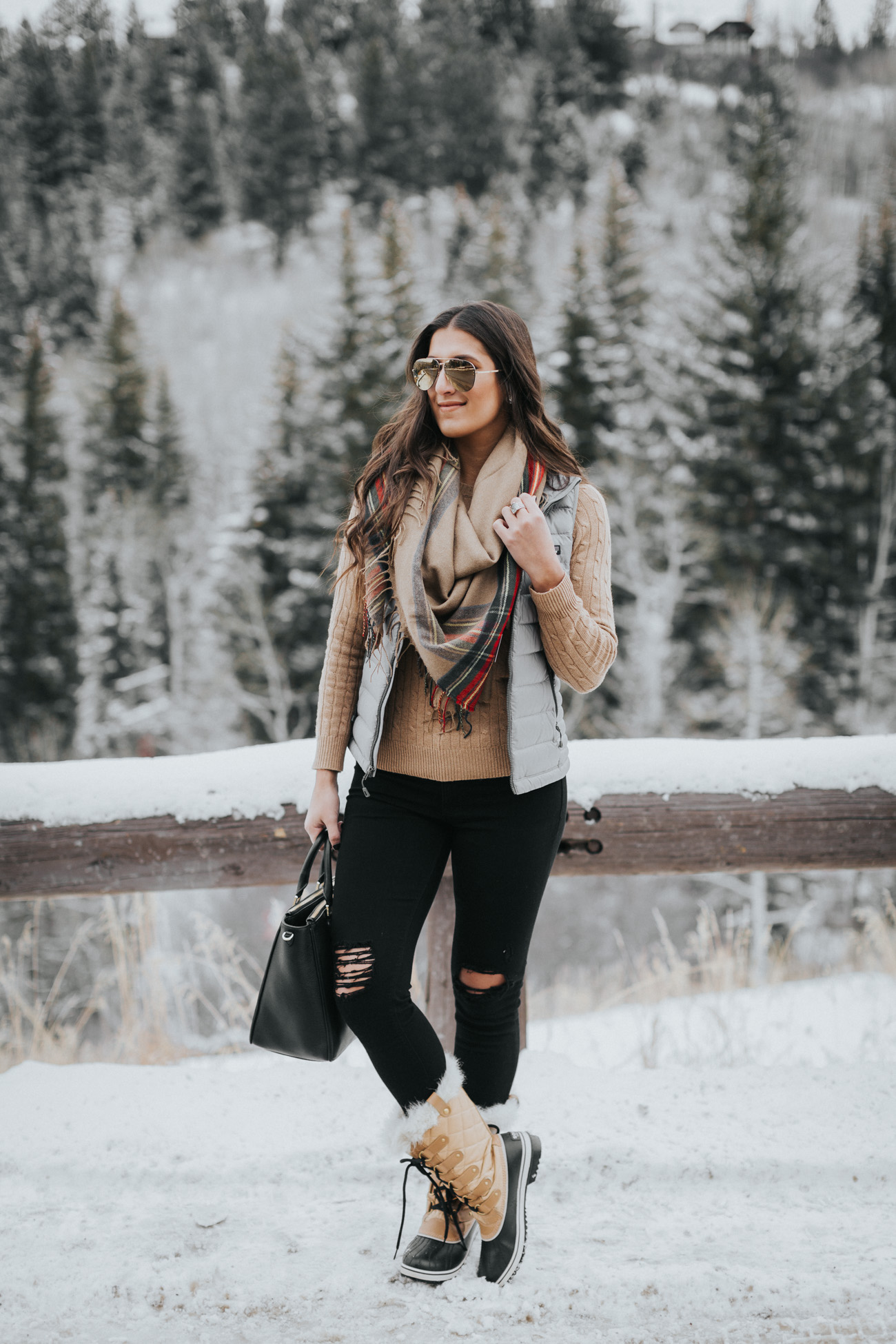 Chic Winter Outfit | A Southern Drawl